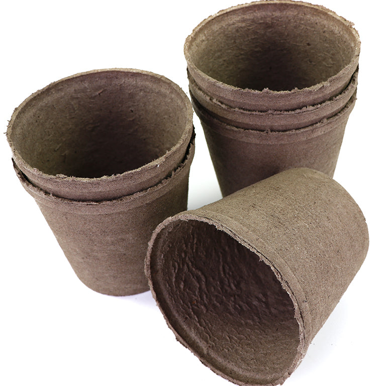 Jiffy Pot Round 17cm x 15cm - Biodegradable – GARDENING.co.za