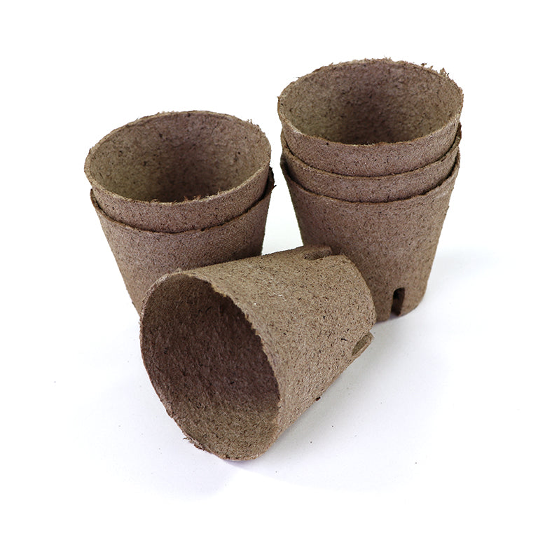 Jiffy Pot Round 8cm - Biodegradable – GARDENING.co.za