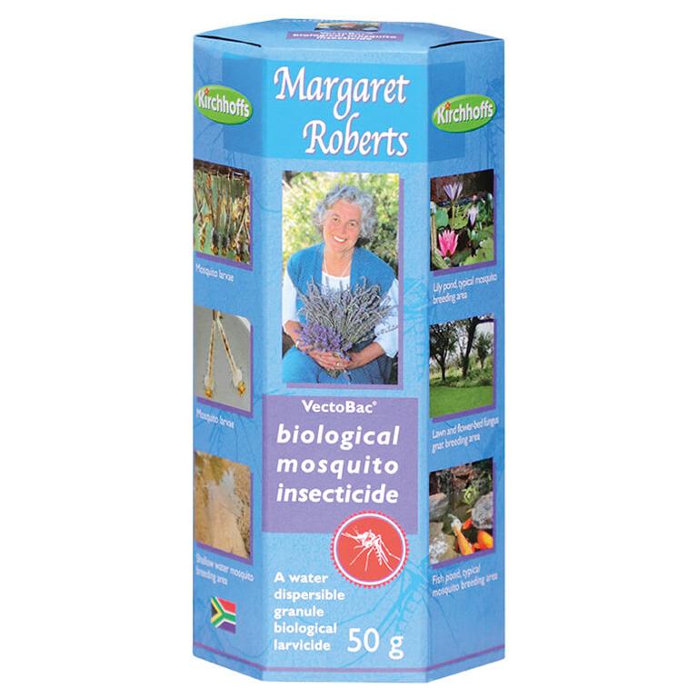 Margaret Roberts Biological Mosquito Insecticide 50gr – GARDENING.co.za