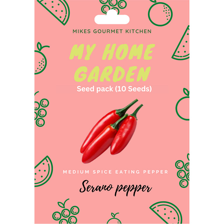 Serano Chilli Pepper Seeds – GARDENING.co.za